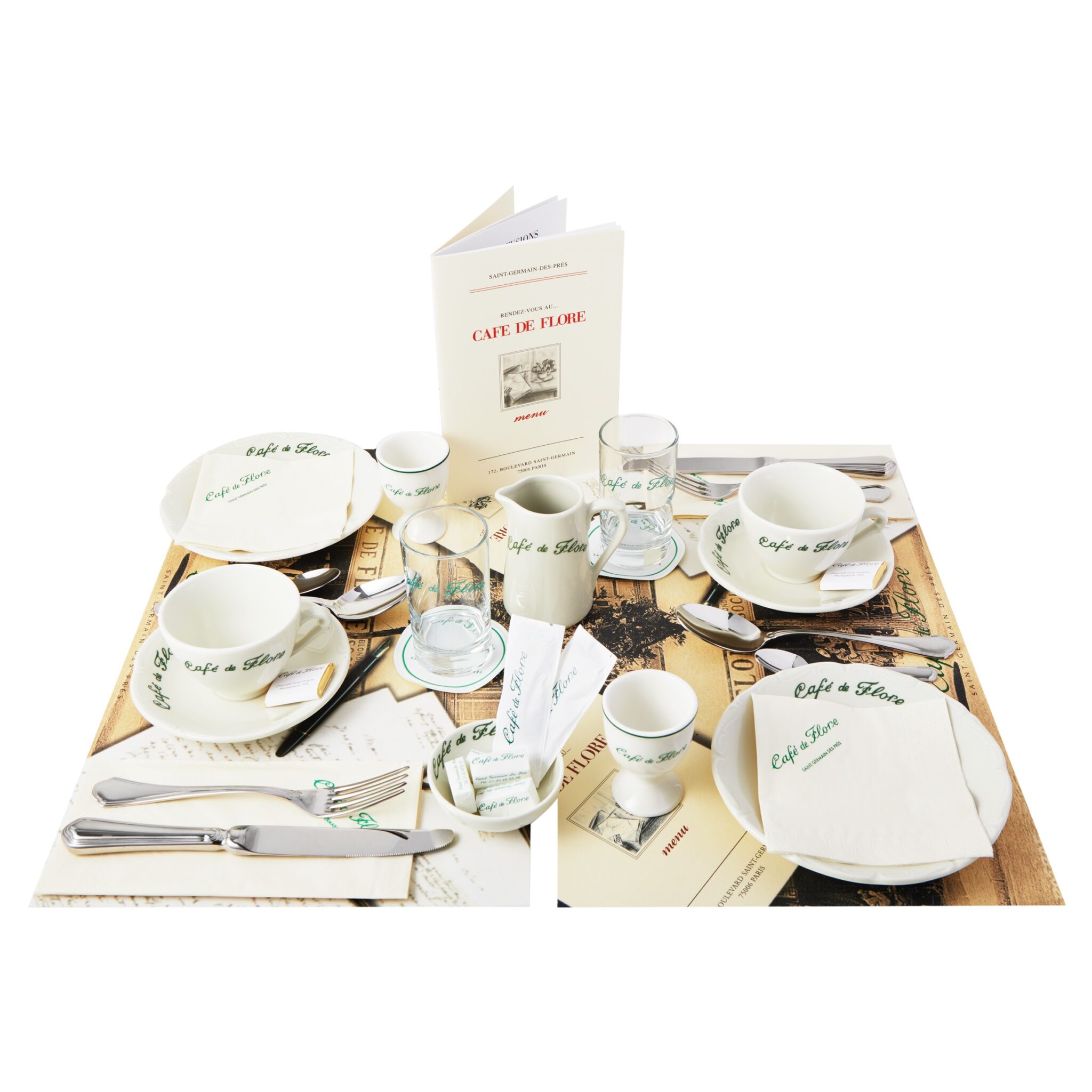 Breakfast for 2 people - Café de Flore